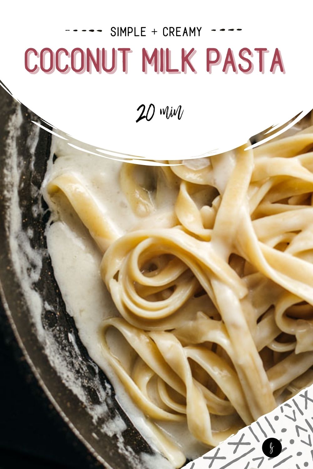 Simple And Creamy Coconut Milk Alfredo Sauce In Pasta Biting Into Life
