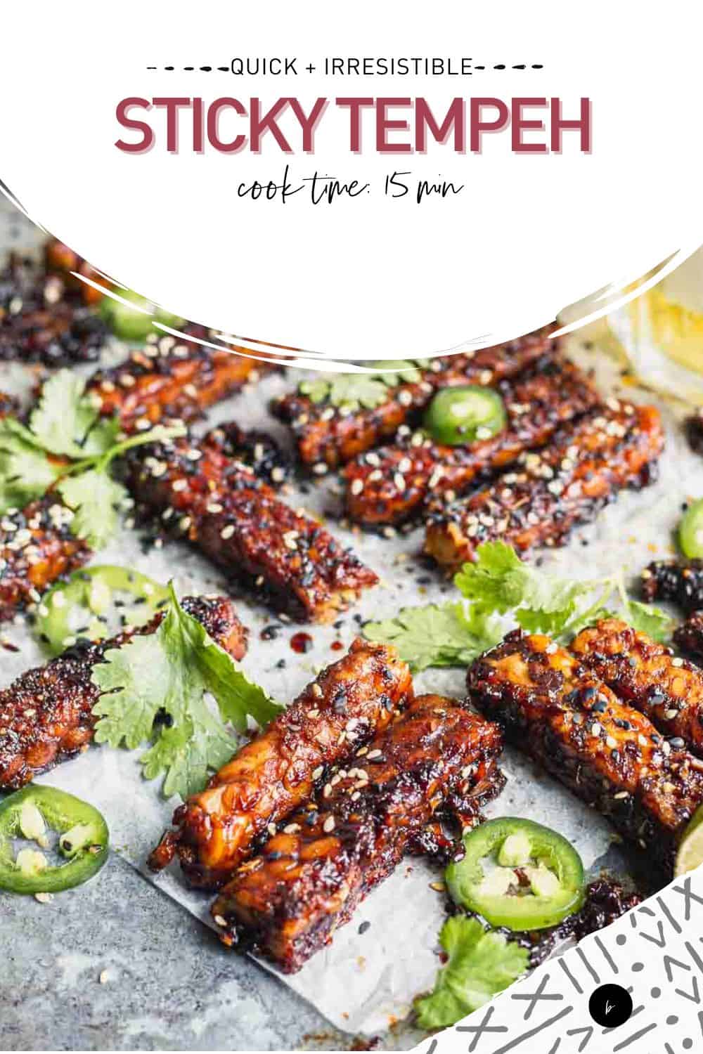 Truly Irresistible Sticky Tempeh in Less than 30 Minutes | Biting into Life